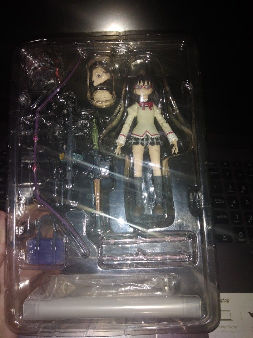 Max Factory Puella Magi Madoka Magica Akemi Homura Figma School Uniform ...