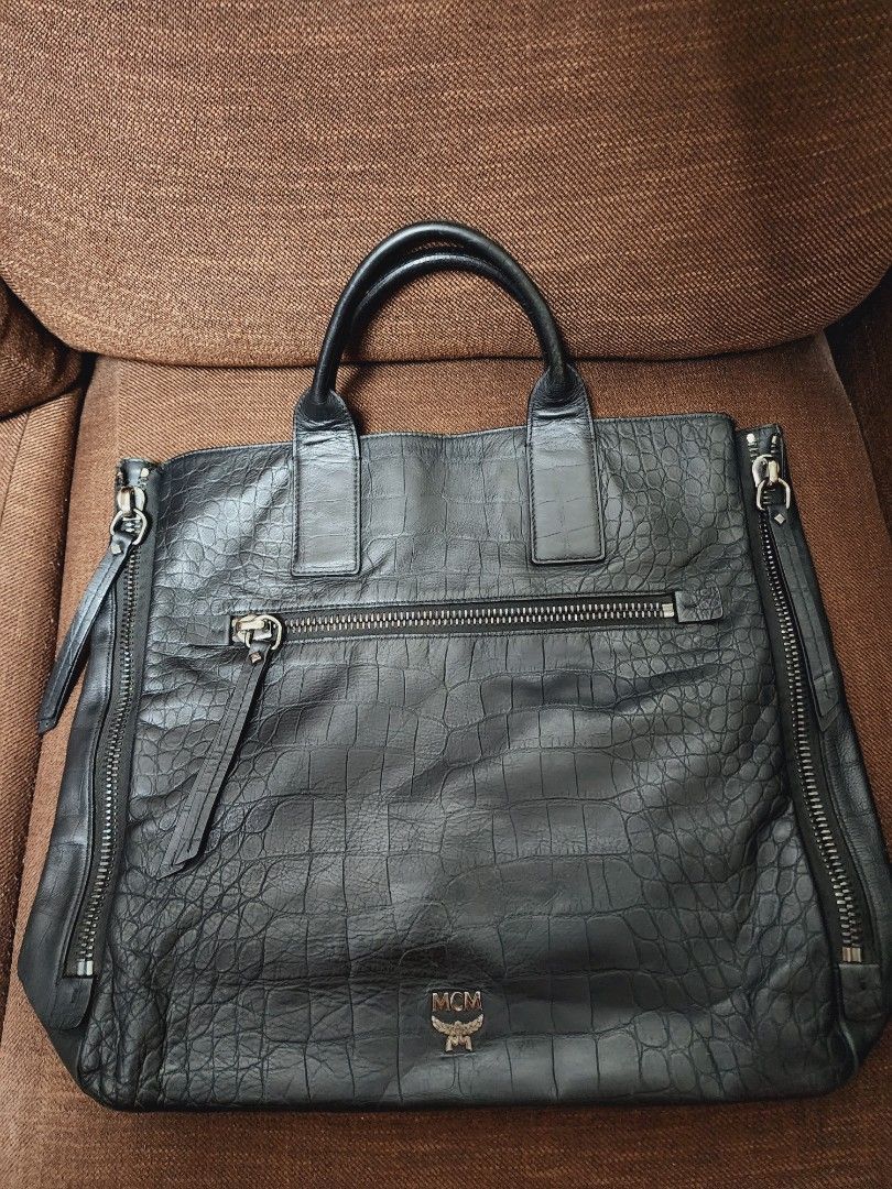 MCM laptop bag / document bag on Carousell