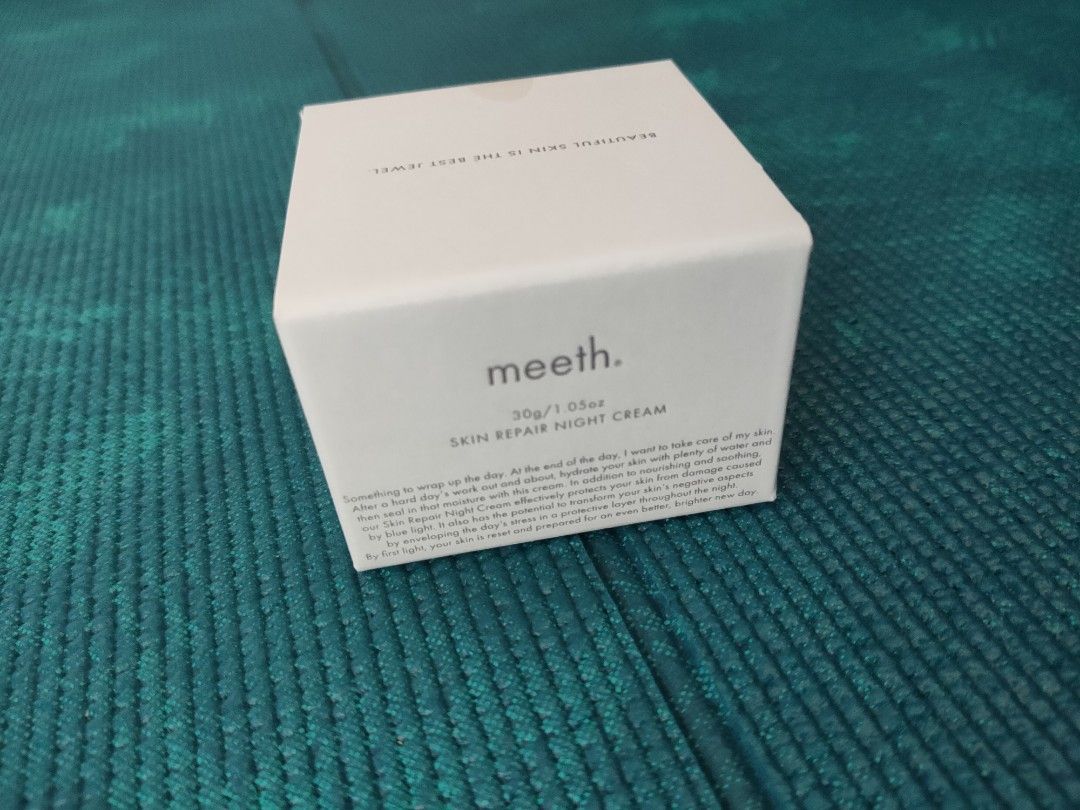 Meeth skin repair night cream, Beauty & Personal Care, Face, Face Care on Carousell