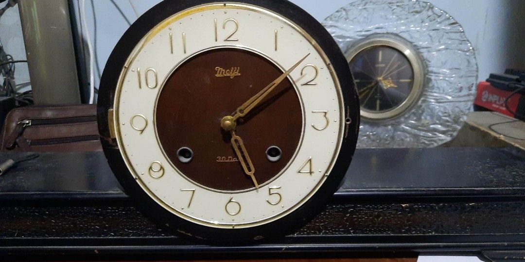 Meiji mantle clock, Furniture & Home Living, Home Decor, Clocks on ...