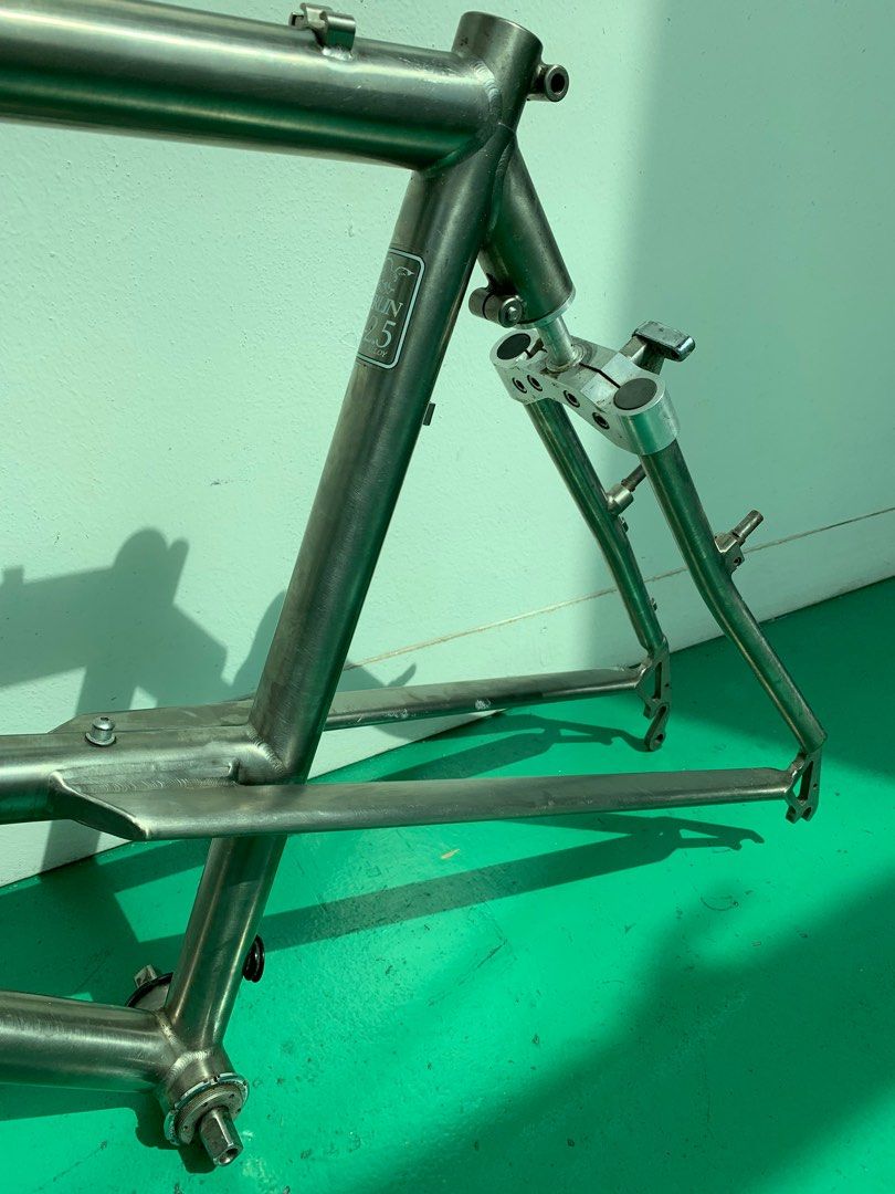 MERLIN ELEVATOR TITANIUM FRAME S/No S004!!! - elevated chainstay frame ...