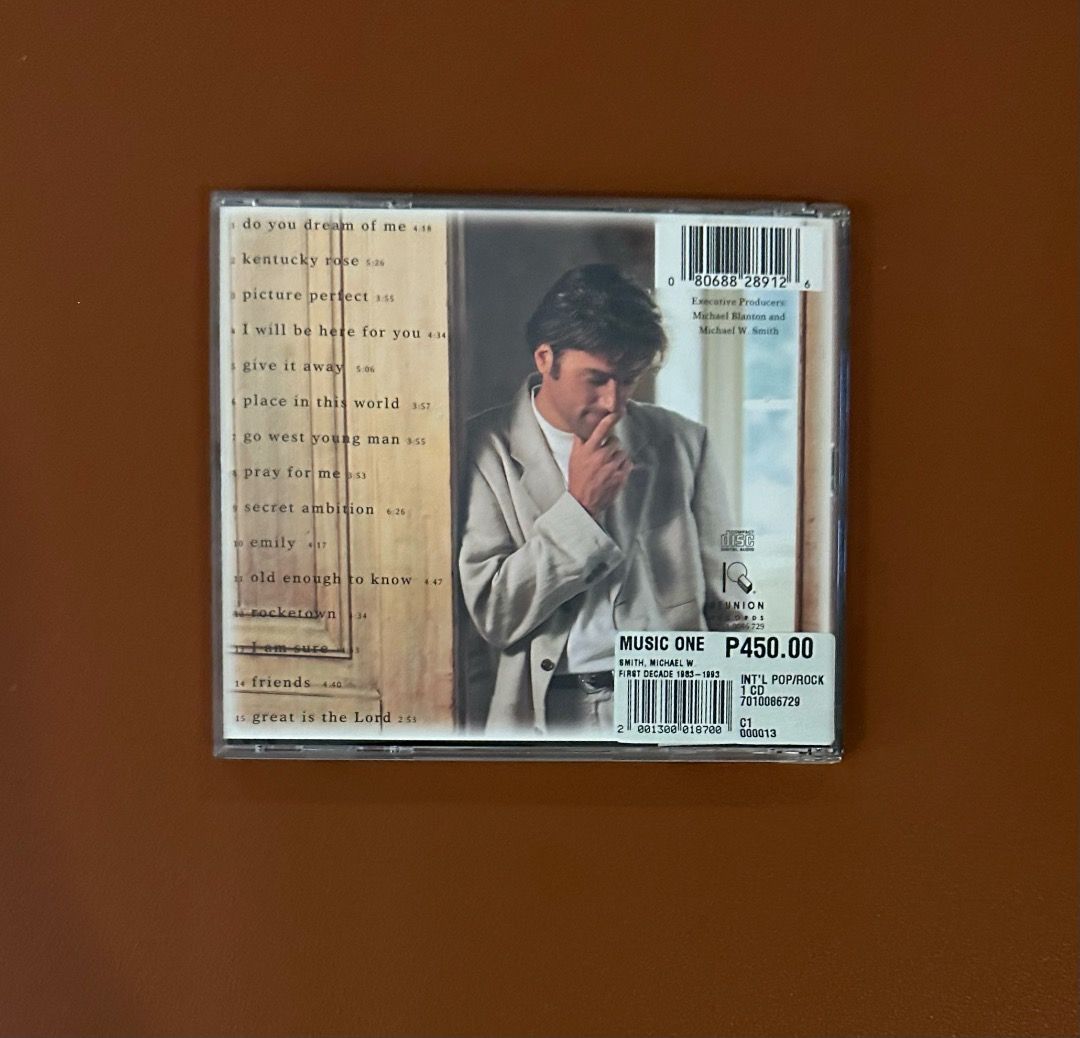 Michael W. Smith : The First Decade 1983 -1993 CD on Carousell