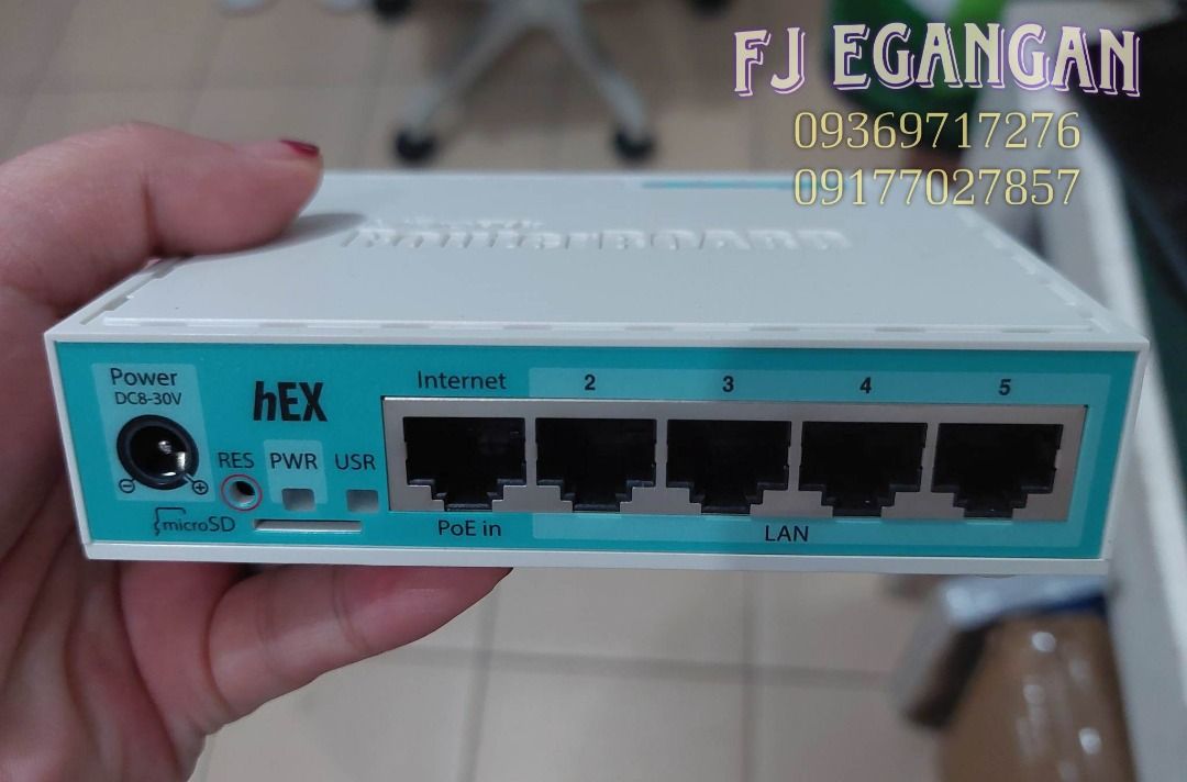 Mikrotik RB750 Hex GR3 5-Port Gigabit SOHO Router / Mikrotik Hex ... Mikrotik RB750 Hex GR3 5-Port Gigabit SOHO Router / Mikrotik Hex ...