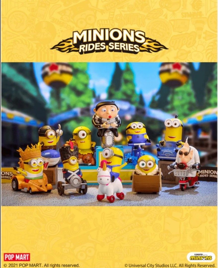 Minions Rides Series, Hobbies & Toys, Toys & Games on Carousell