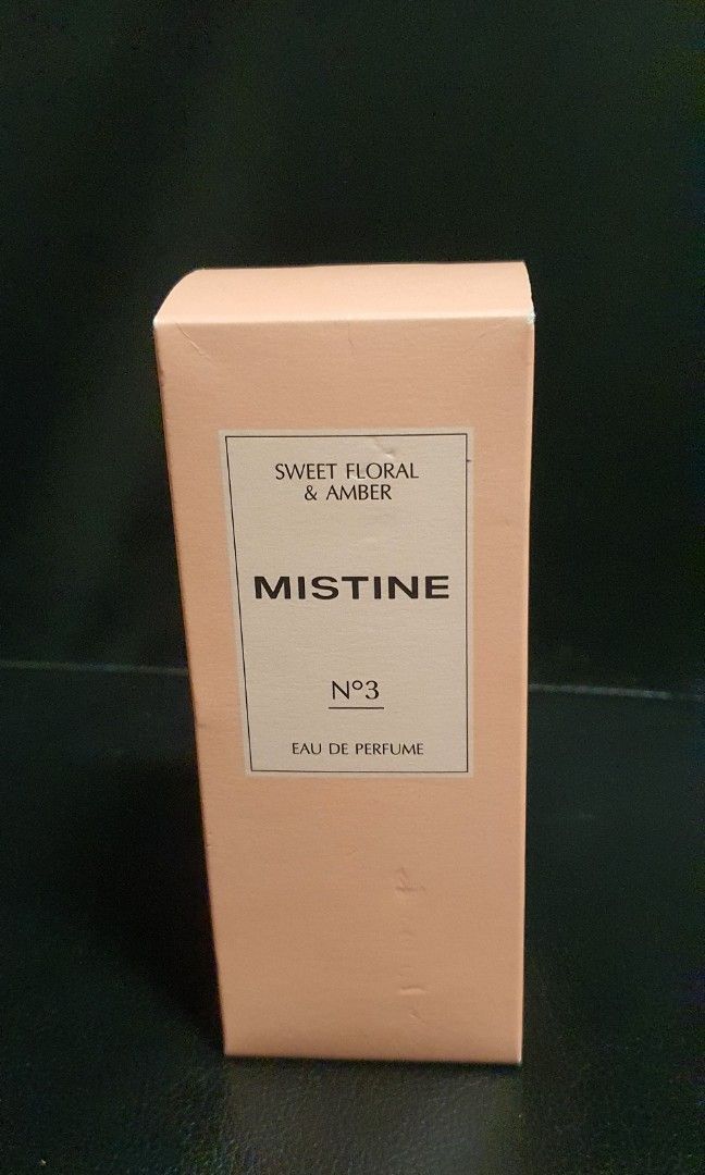 MISTINE No.3 Sweet Floral & Amber Eau De Perfume 50 ML., Beauty ...