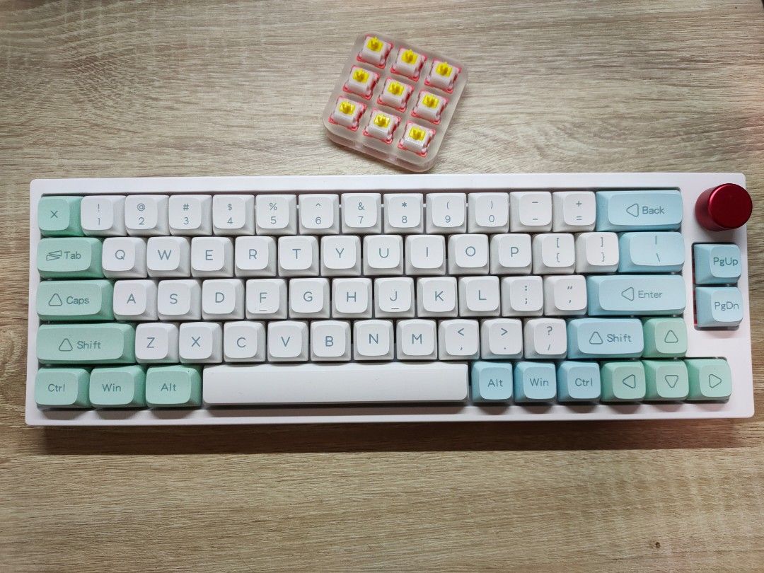 Mk66/G66 pro custom mechanical keyboard, Computers & Tech, Parts ...