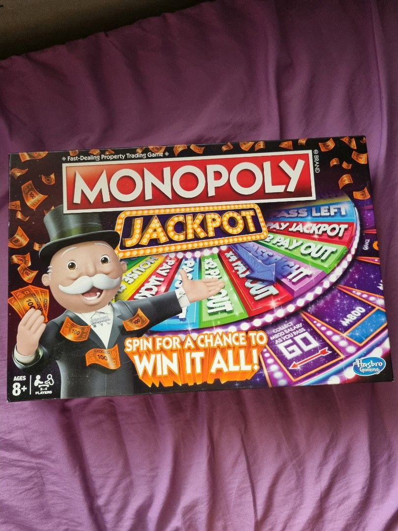 Monopoly Jackpot, Hobbies & Toys, Toys & Games on Carousell