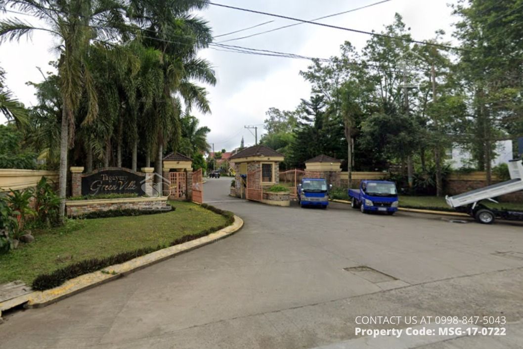MSG-17-0722 RESIDENTIAL LOT FOR SALE at Tagaytay Green Ville Subd. Brgy ...