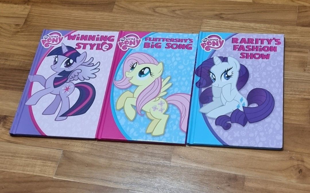 My little pony books (3 books), Hobbies & Toys, Books & Magazines ...