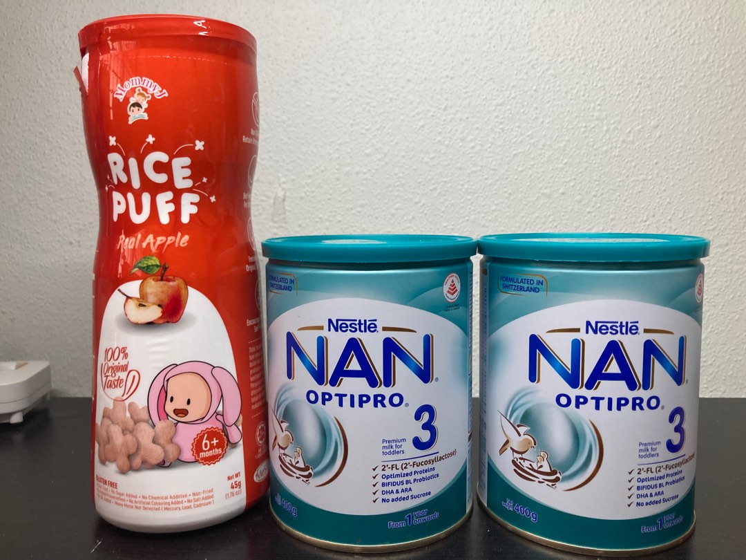 NAN 3 Optipro Premium Formula Milk for Toddler for 1 year old onwards ...