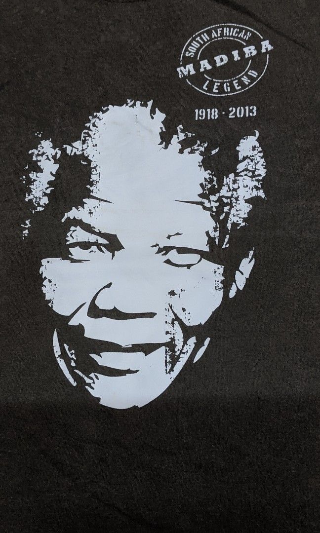 Nelson mandela lejen, Men's Fashion, Tops & Sets, Tshirts & Polo Shirts ...