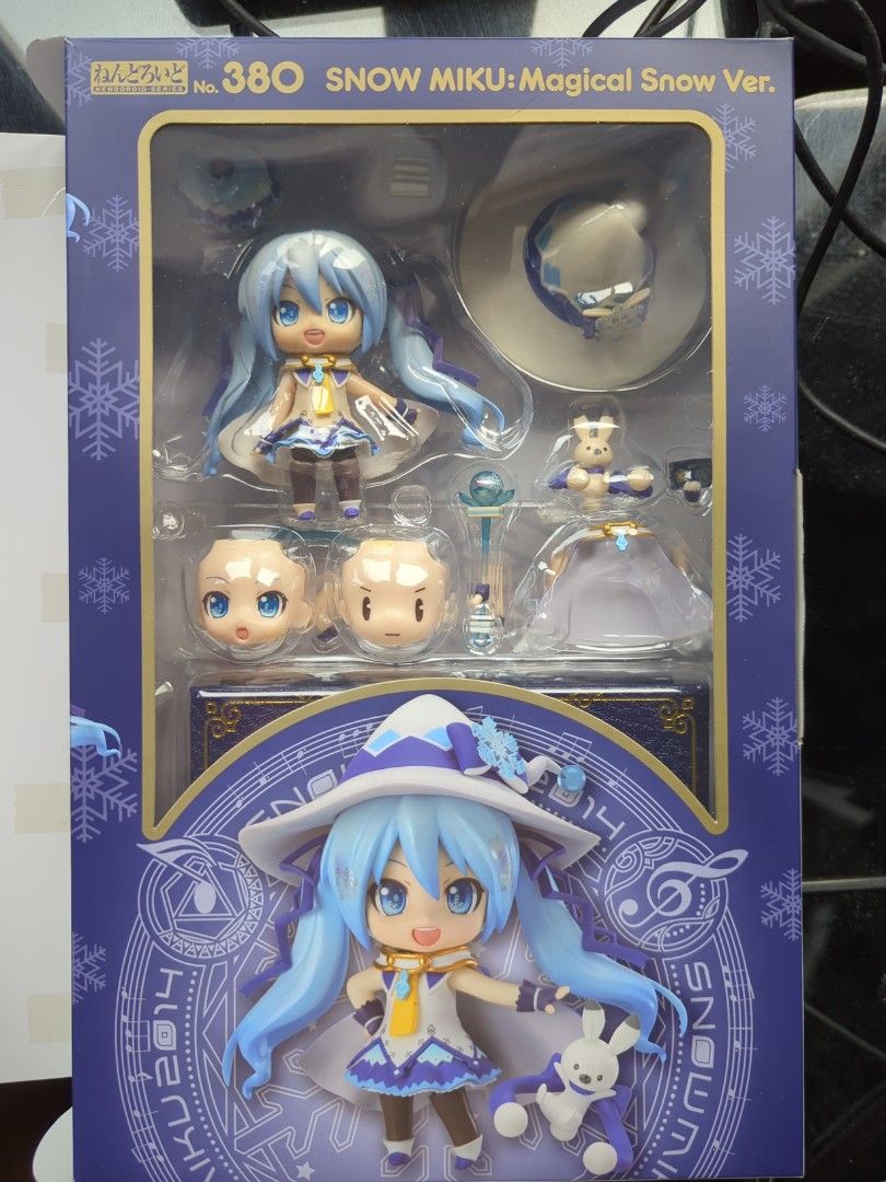 Nendoroid 380, Snow Miku: Magical Snow Ver., Hobbies & Toys, Toys ...