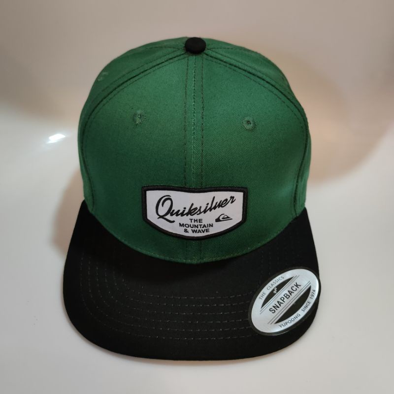 New cap quicksilver green, Men's Fashion, Watches & Accessories, Cap ...