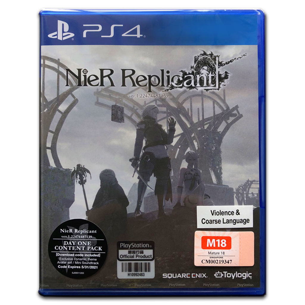 Nier Replicant Ver.1.22474487139 (R1/R3), Video Gaming, Video Games ...