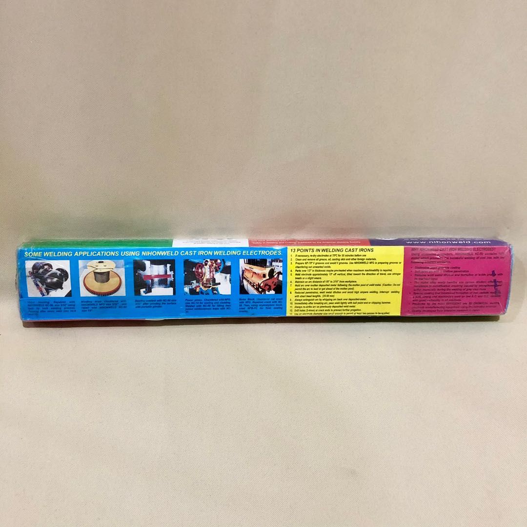 NIHONWELD NC50 Cast Iron Welding Electrodes Welding rod Pundido ...