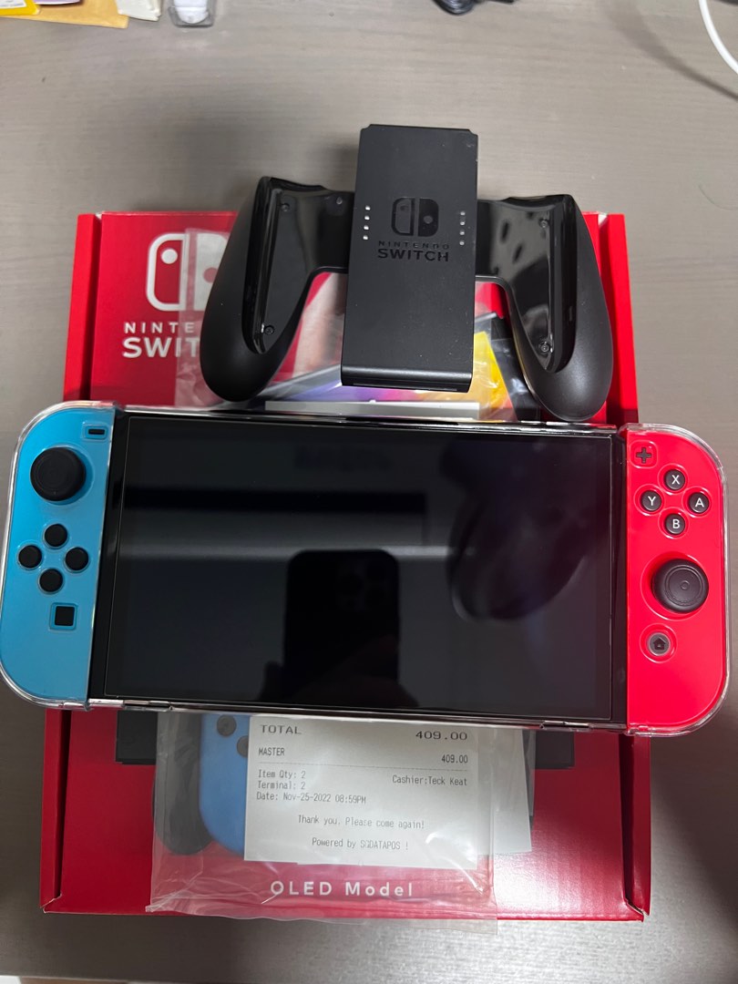 Nintendo Switch OLED 2022 Model, Video Gaming, Video Game Consoles ...