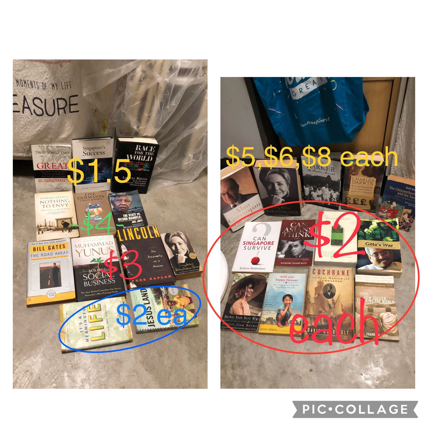 North korea. Mandela. Germany. Biography. Memoir. Clinton. Bill gates ...