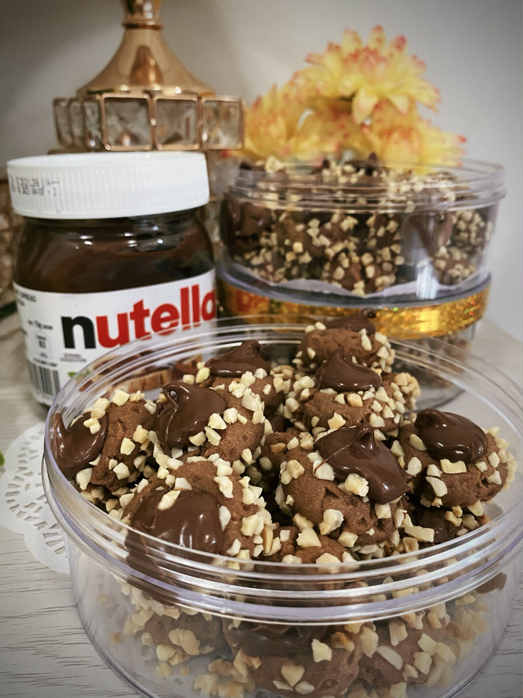 Nutella button, Food & Drinks, Homemade Bakes on Carousell