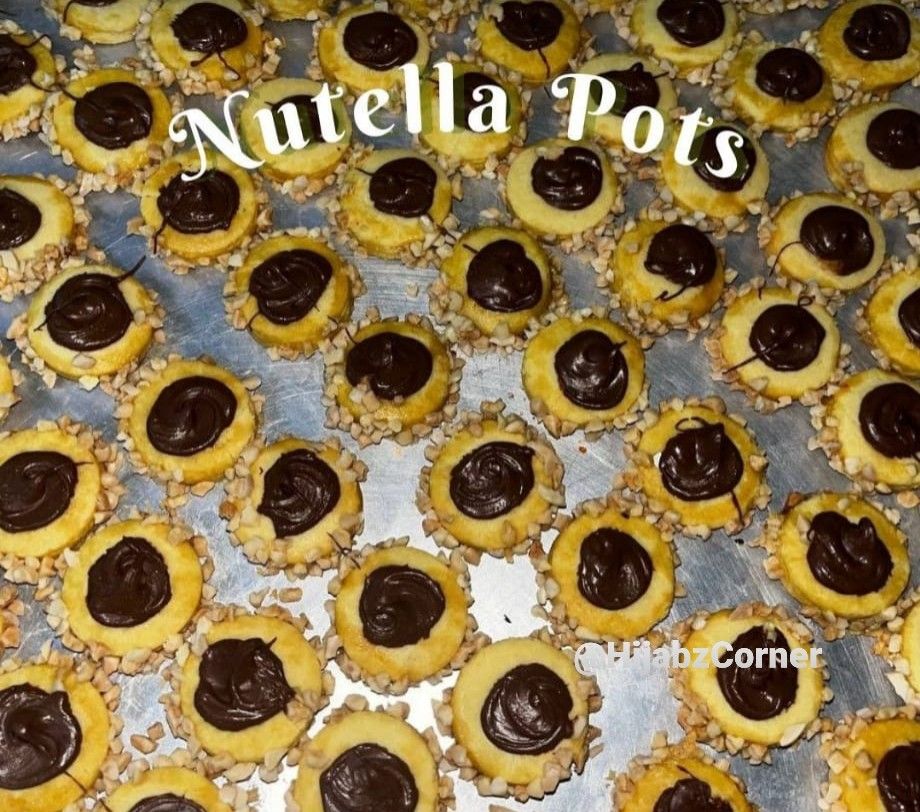 Nutella Pots, Food & Drinks, Homemade Bakes on Carousell