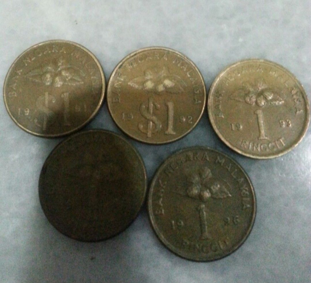 Duit Syiling Lama RM1, Hobbies & Toys, Collectibles & Memorabilia ...