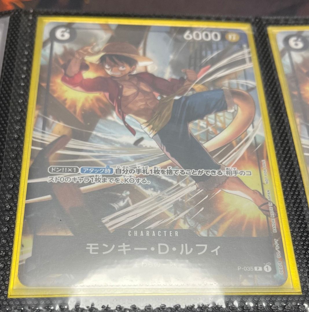 One Piece Card Game TCG OPTCG (Promo Card / Promo Packs/ Gold Don ...