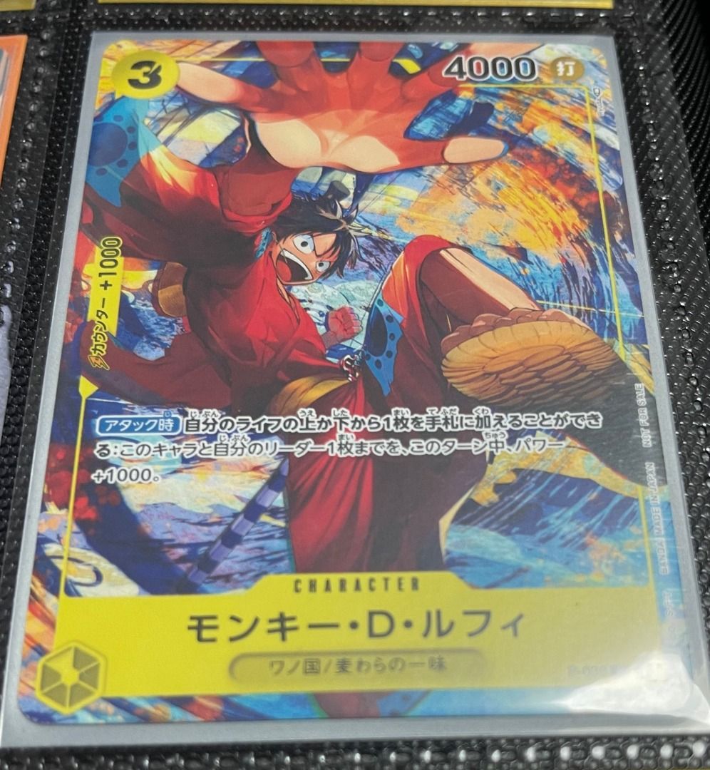 One Piece Card Game TCG OPTCG (Promo Card / Promo Packs/ Gold Don ...