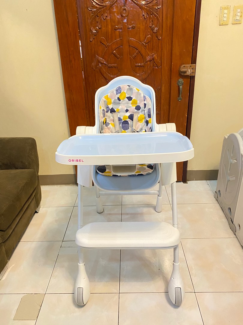 Oribel Cocoon 3 Stage High Chair (Free Heat Liner), Babies & Kids ...