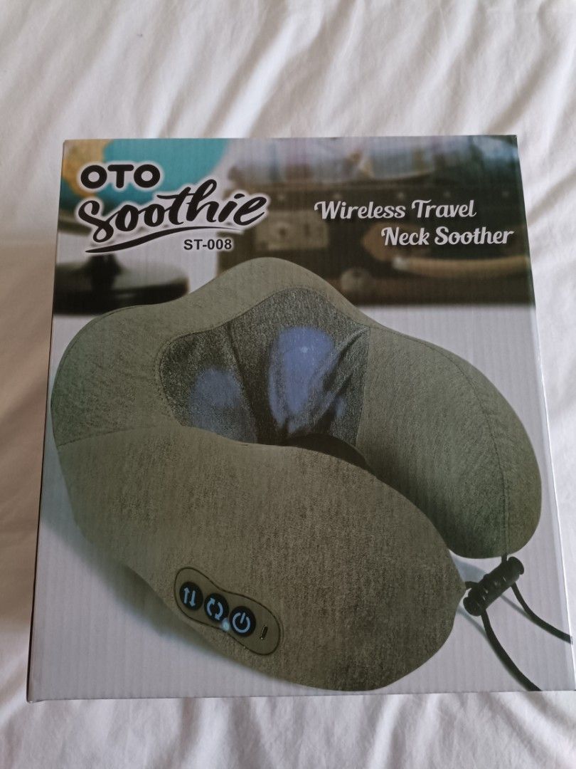 Oto wireless travel neck soother, Health & Nutrition, Massage Devices on Carousell