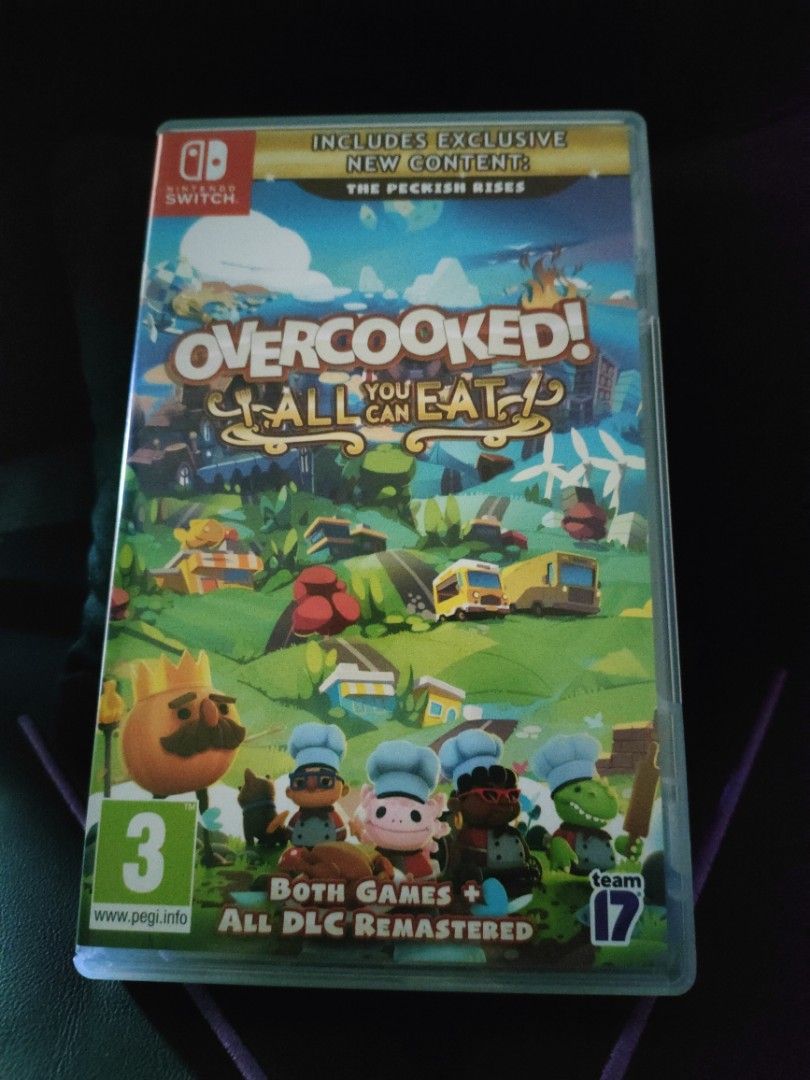 Overcooked! All You Can Eat - Used Game, Video Gaming, Video Games ...