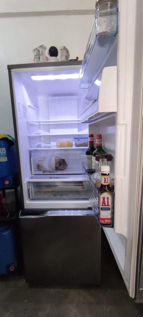 Panasonic Refrigerator ECO NAVI Inverter NR BV320XSPH 10.2Cubic Ft ...