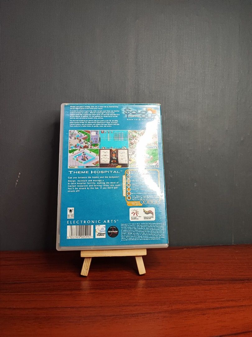 PC Game Theme Hospital, Video Gaming, Video Games, Others on Carousell