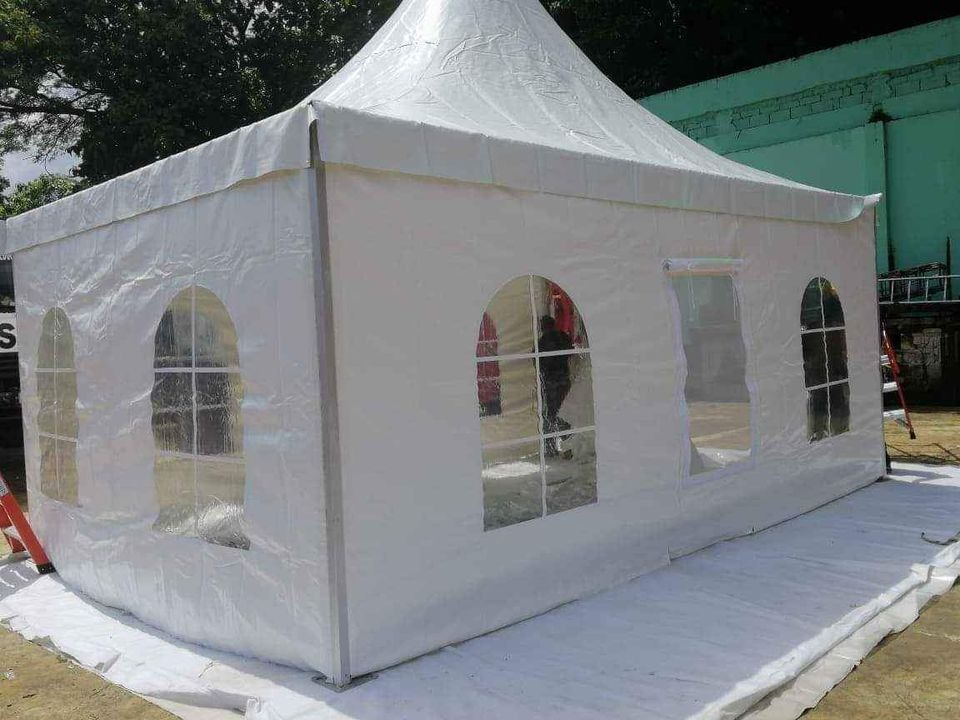 PEAK TENT/COMMAND POST TENT 4X6 METERS, Furniture & Home Living ...