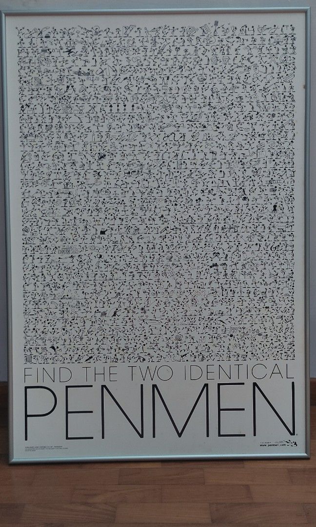 Penmen posters, Furniture & Home Living, Home Decor, Frames & Pictures ...