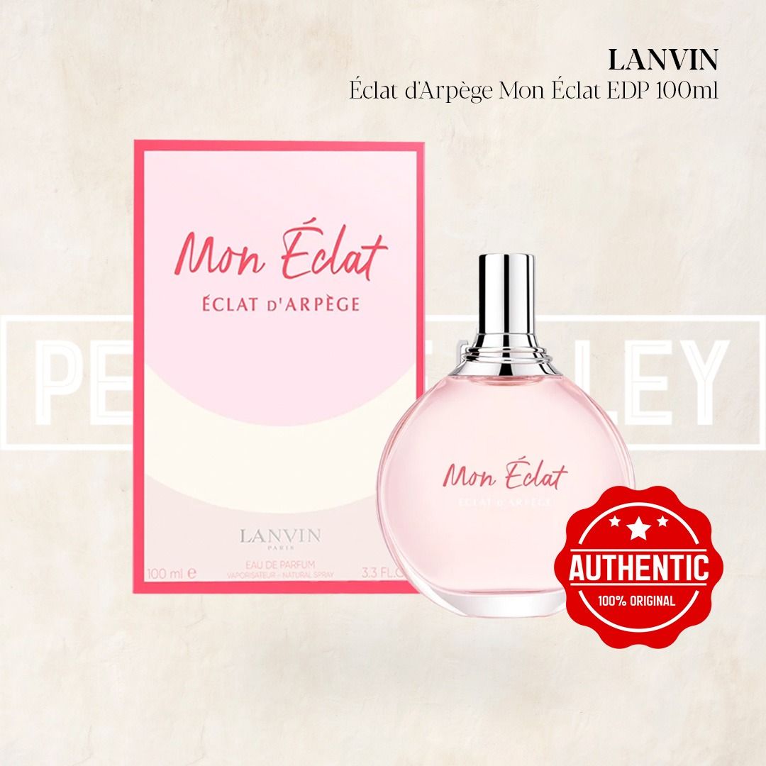 [PERFUME ALLEY] Lanvin Eclat Darpege Mon Eclat EDP 100ml, Beauty & Personal Care, Fragrance ...