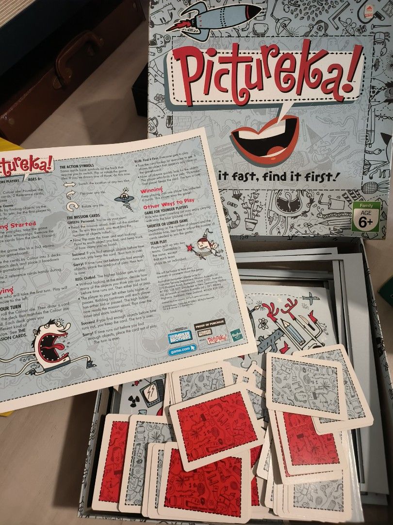 Pictureka board game at only $18, Hobbies & Toys, Toys & Games on Carousell