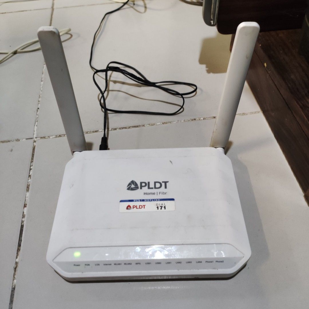 Pldt router, Computers & Tech, Parts & Accessories, Networking on Carousell