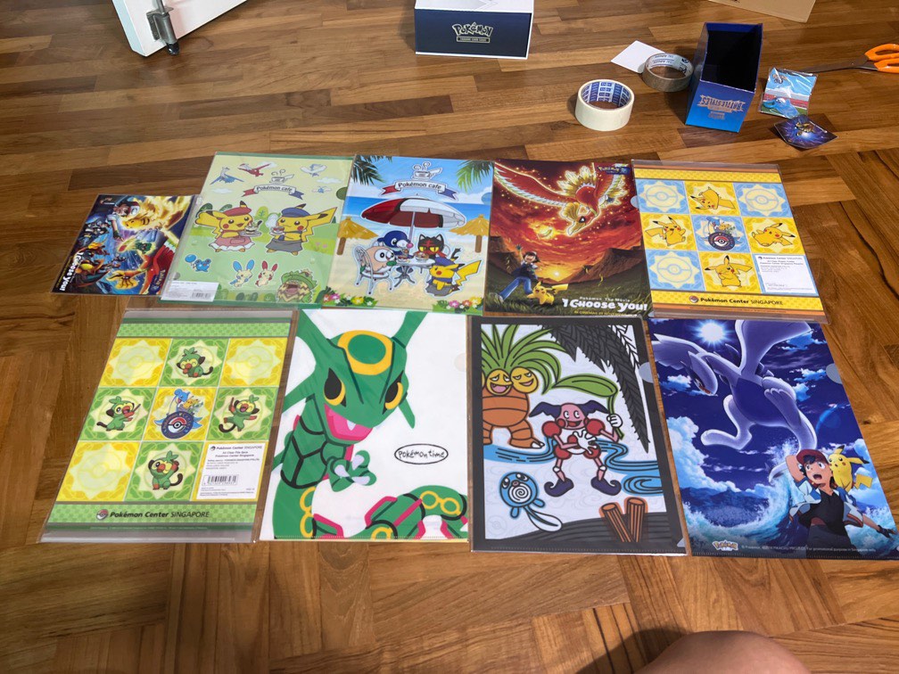 Pokémon Files, Hobbies & Toys, Stationery & Craft, Stationery & School ...