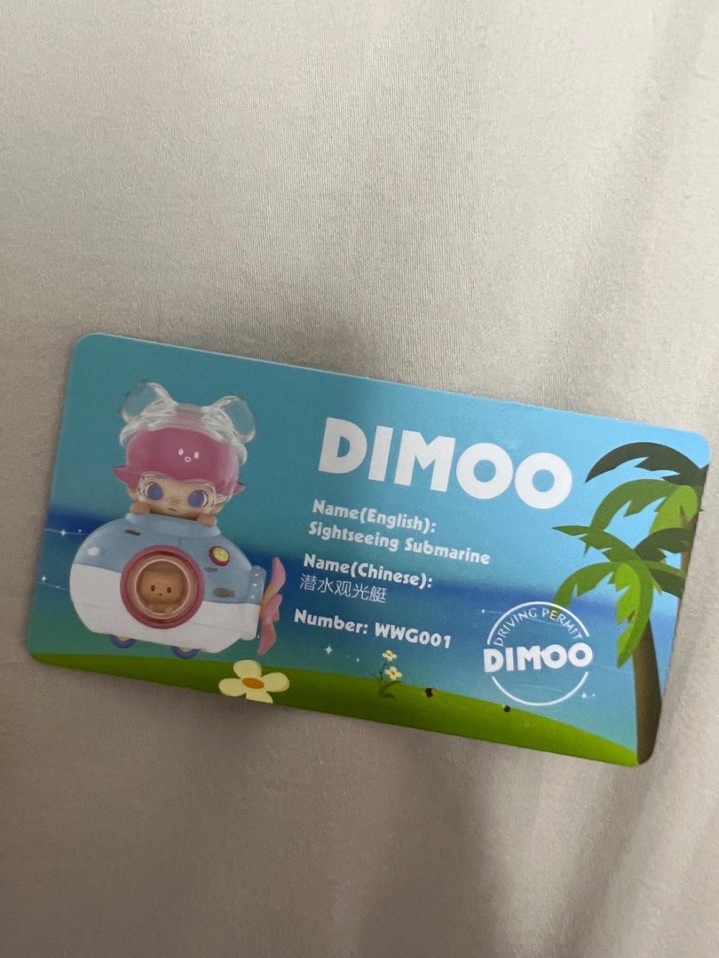 POPMART DIMOO WHERE WE GO SERIES, Hobbies & Toys, Toys & Games on Carousell