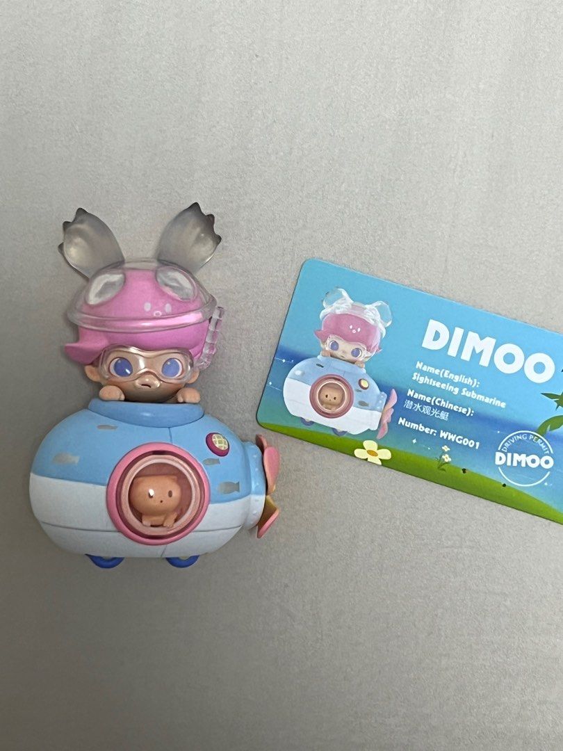 POPMART DIMOO WHERE WE GO SERIES, Hobbies & Toys, Toys & Games on Carousell