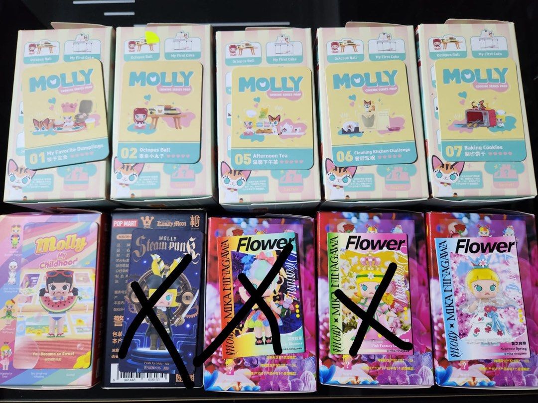 Popmart Molly Series, Hobbies & Toys, Toys & Games on Carousell