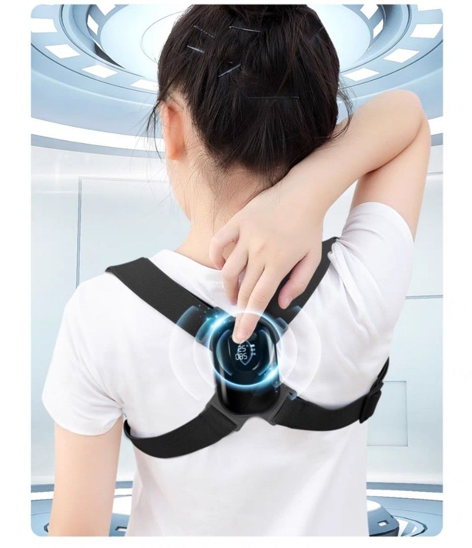 Posture corrector (with sensor), Health & Nutrition, Braces, Support ...