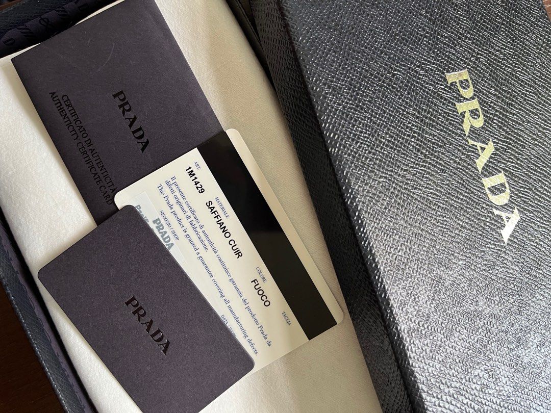 Prada Envelope Purse, Luxury, Bags & Wallets on Carousell