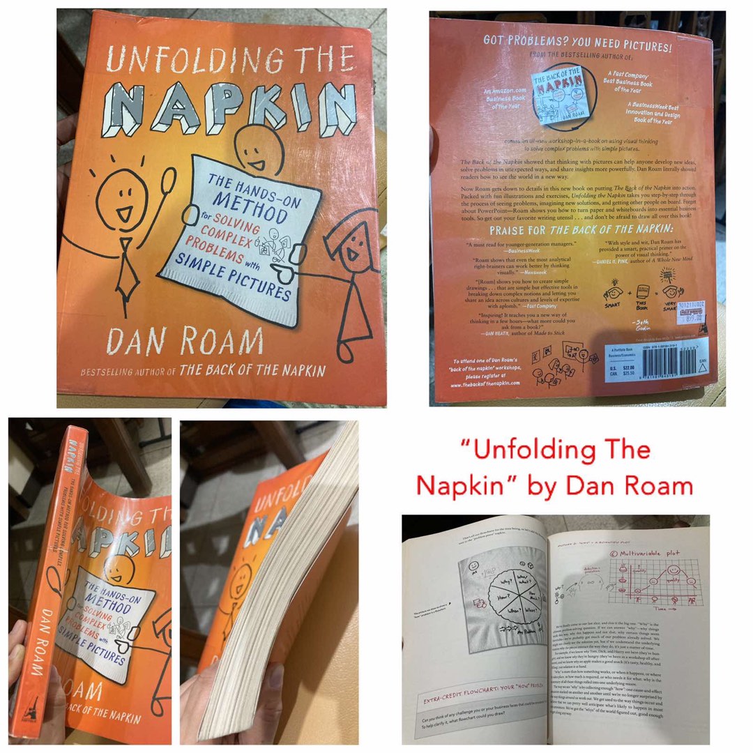 Preloved book: “Unfolding the Napkin: The Hands-On Method for Solving ...