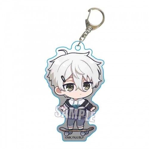 [PRE-ORDER] Blue Lock Skater Version Chibi Acrylic Keychain Isagi Reo ...