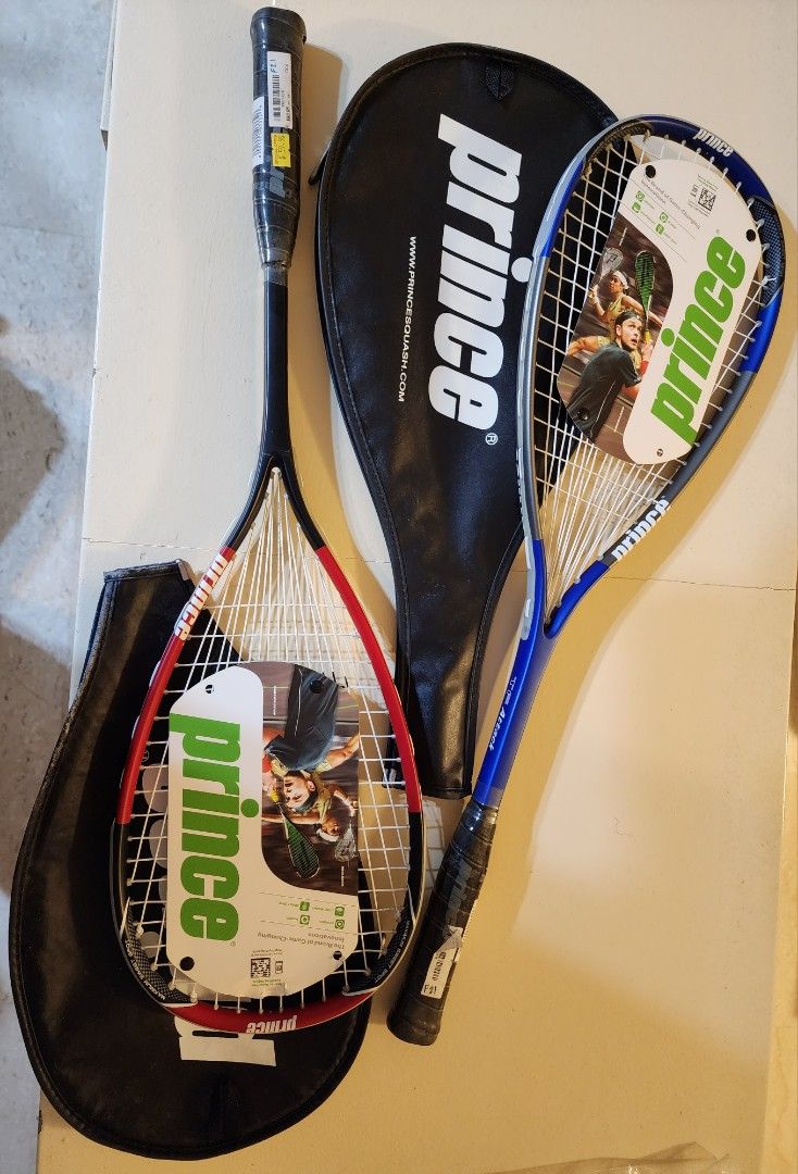 Prince Squash Racquet / Racket (pair), Sports Equipment, Sports & Games ...