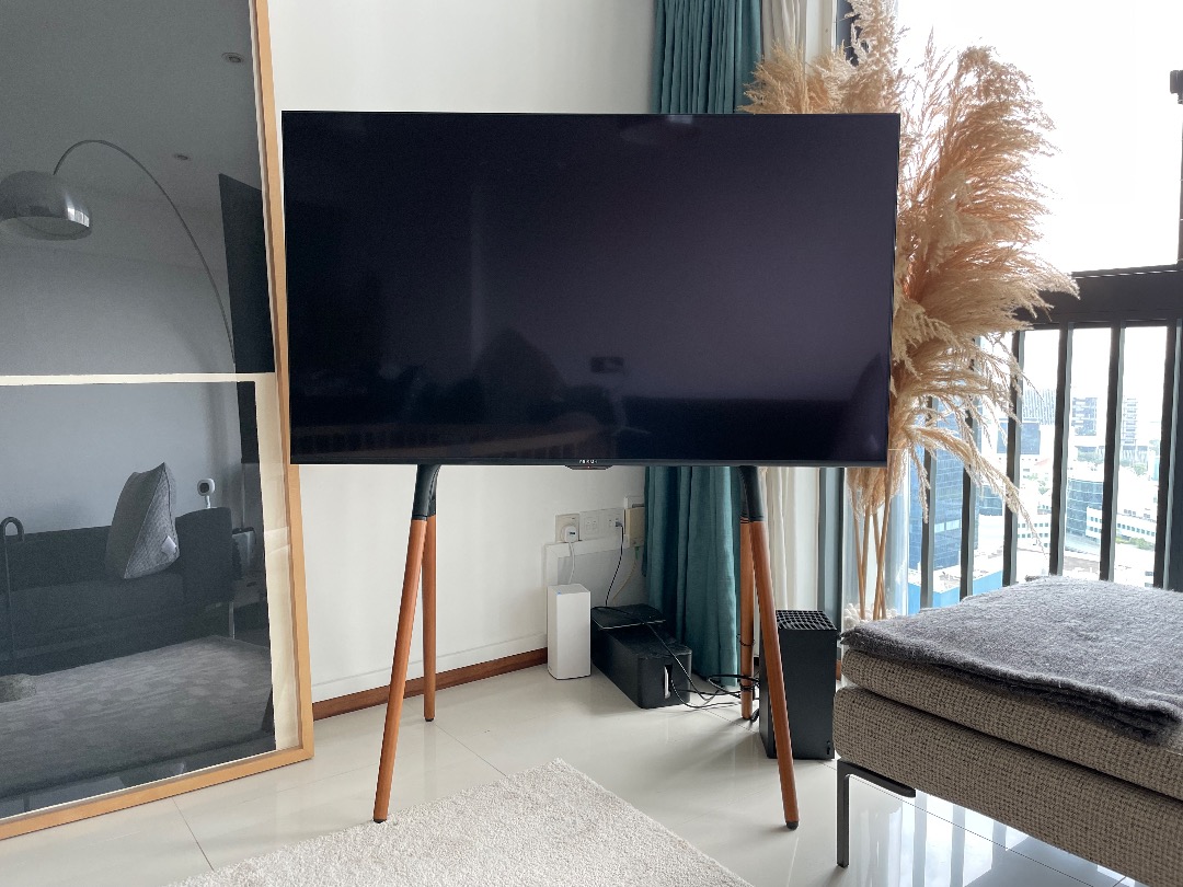 Prism+ Q55-QE 55" 4K Android TV with Kanva stand, TV & Home Appliances ...