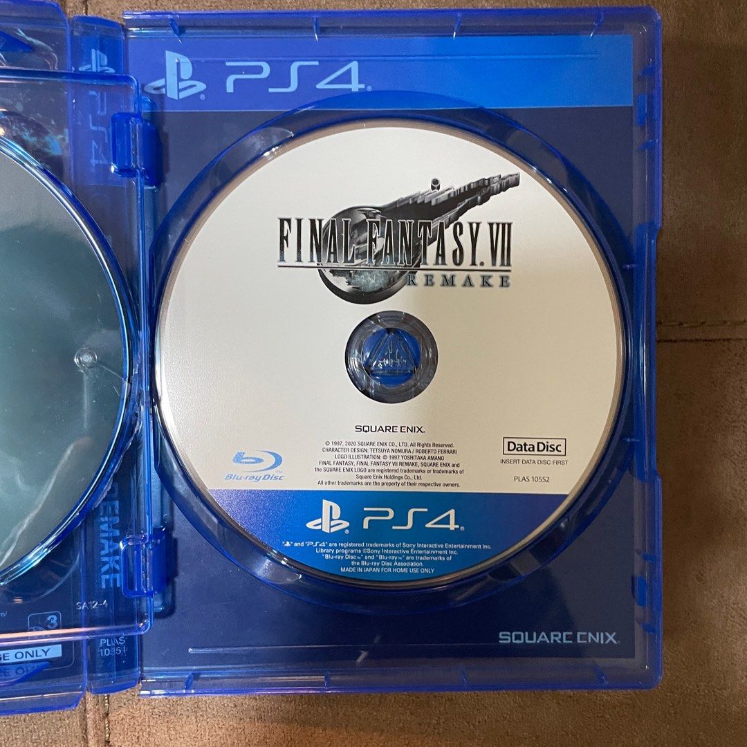 PS4 Final Fantasy VII (FF7) Remake, Video Gaming, Video Games ...