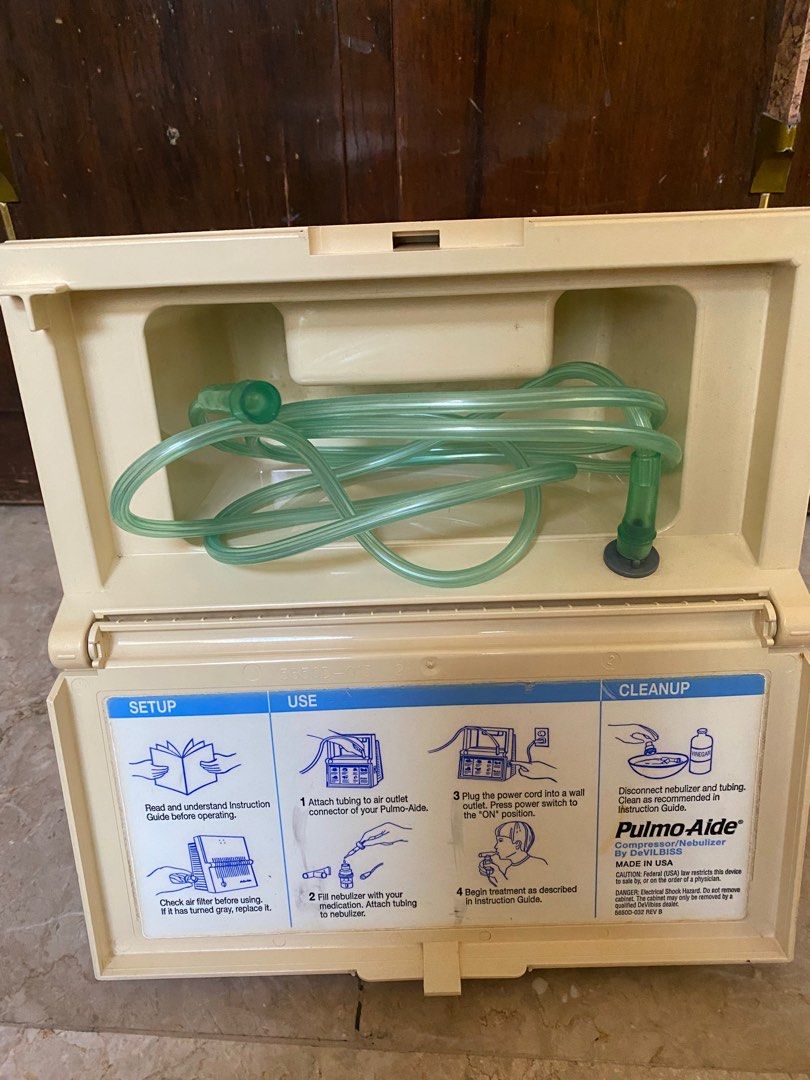 Pulmo Aide Compression/Nebulizer, Health & Nutrition, Medical Supplies ...