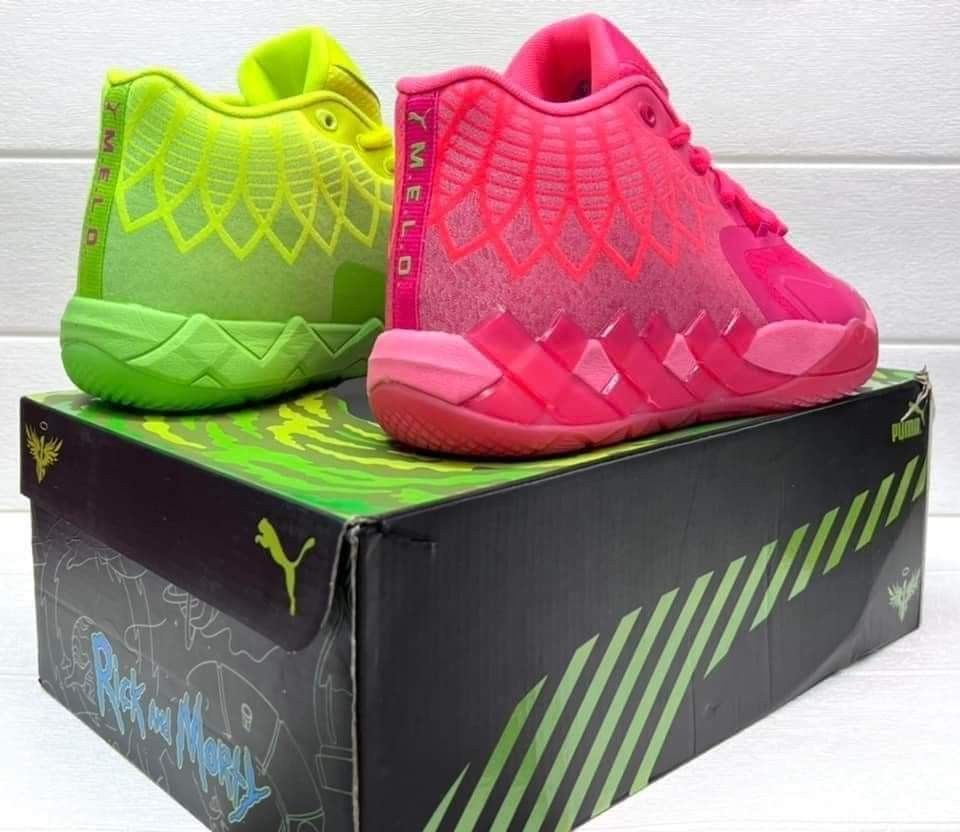 Puma MB 1 Lamelo Ball Rick and Morty, Men's Fashion, Footwear, Sneakers ...