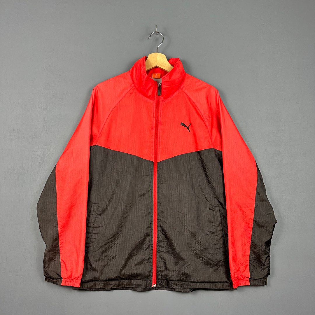 Puma windbreaker jacket colour block, Men's Fashion, Coats, Jackets and ...